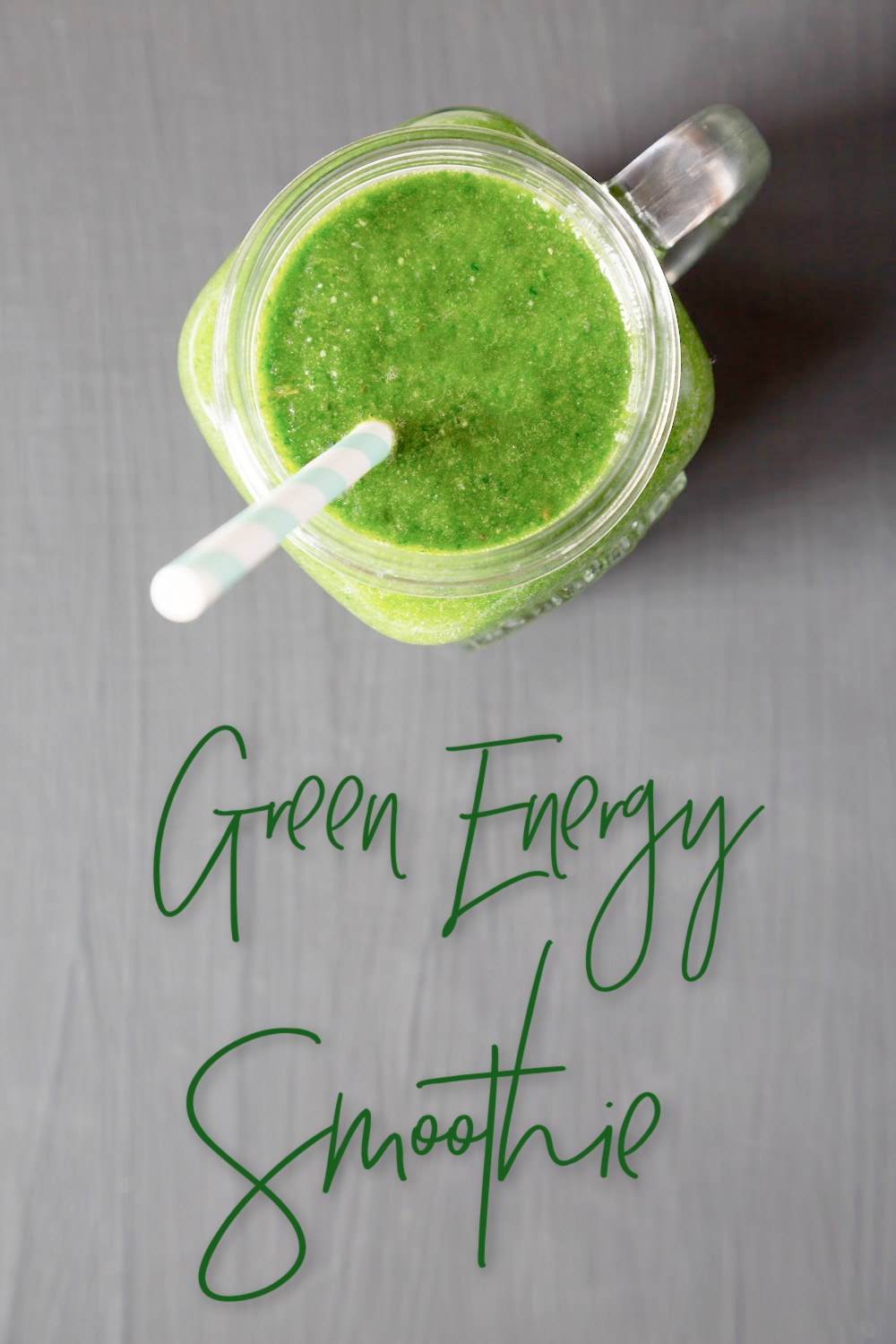 Green Energy Smoothie - A Nation of Moms