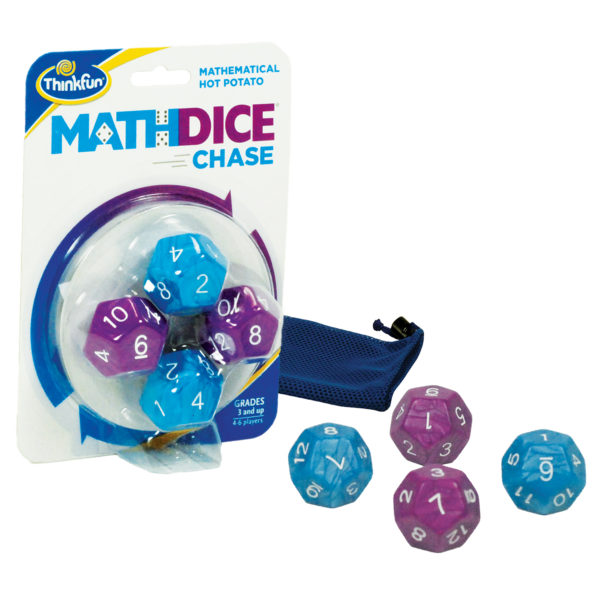 ThinkFun Math Dice Chase Game - A Nation of Moms