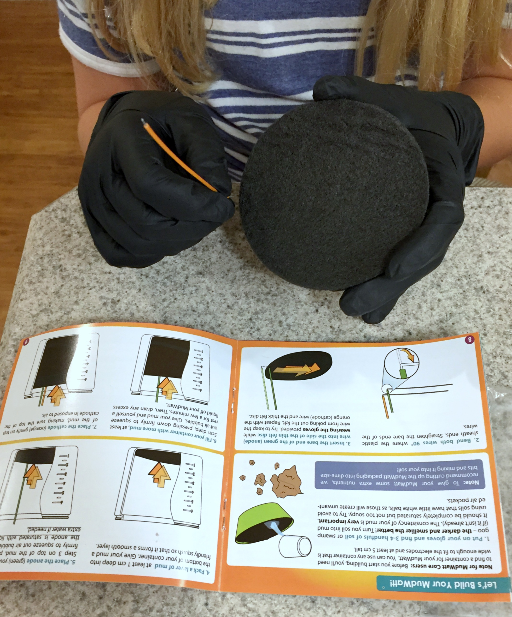 Build a Muddy Fuel Cell with MudWatt from Magical Microbes! - A Nation ...