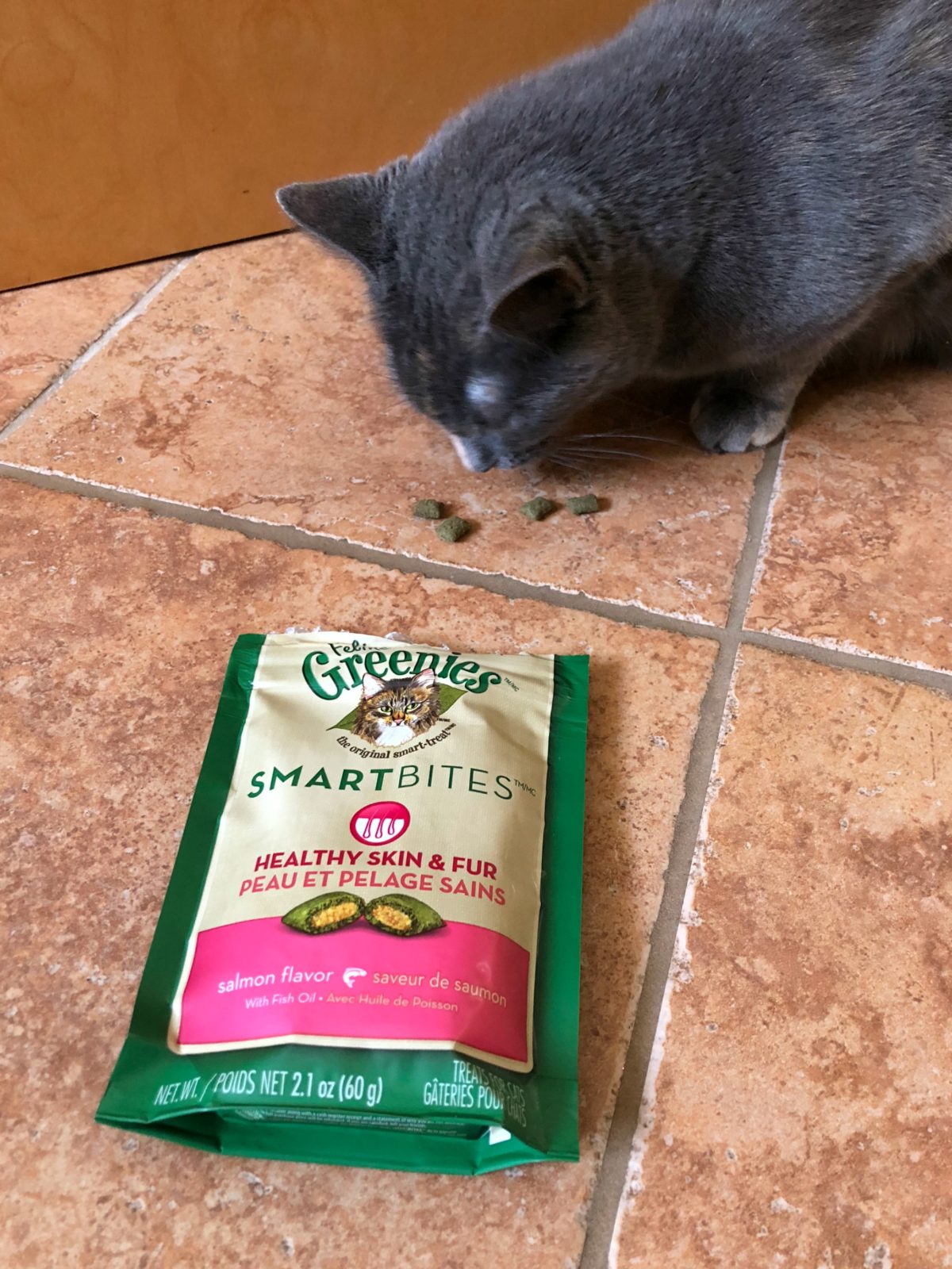 Jennie's New Feline Greenies SmartBites Cat Treats from Chewy.com - A ...