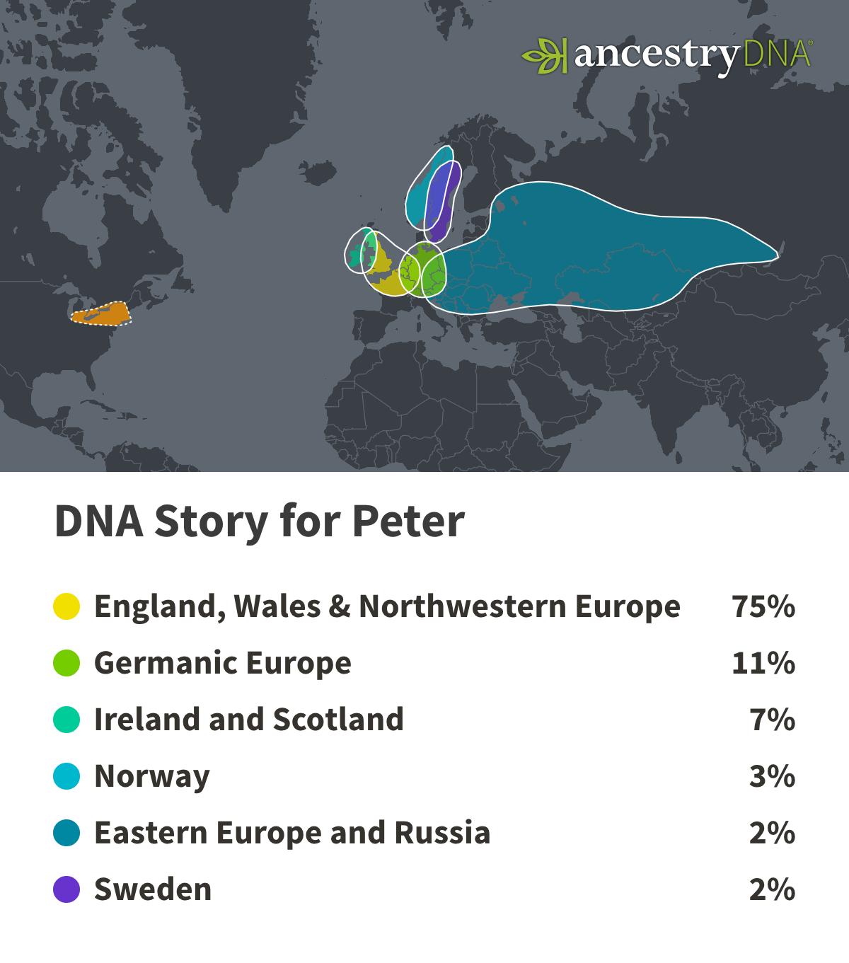 My Updated AncestryDNA Results - A Nation of Moms