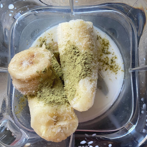 Banana Matcha Smoothie - A Nation of Moms