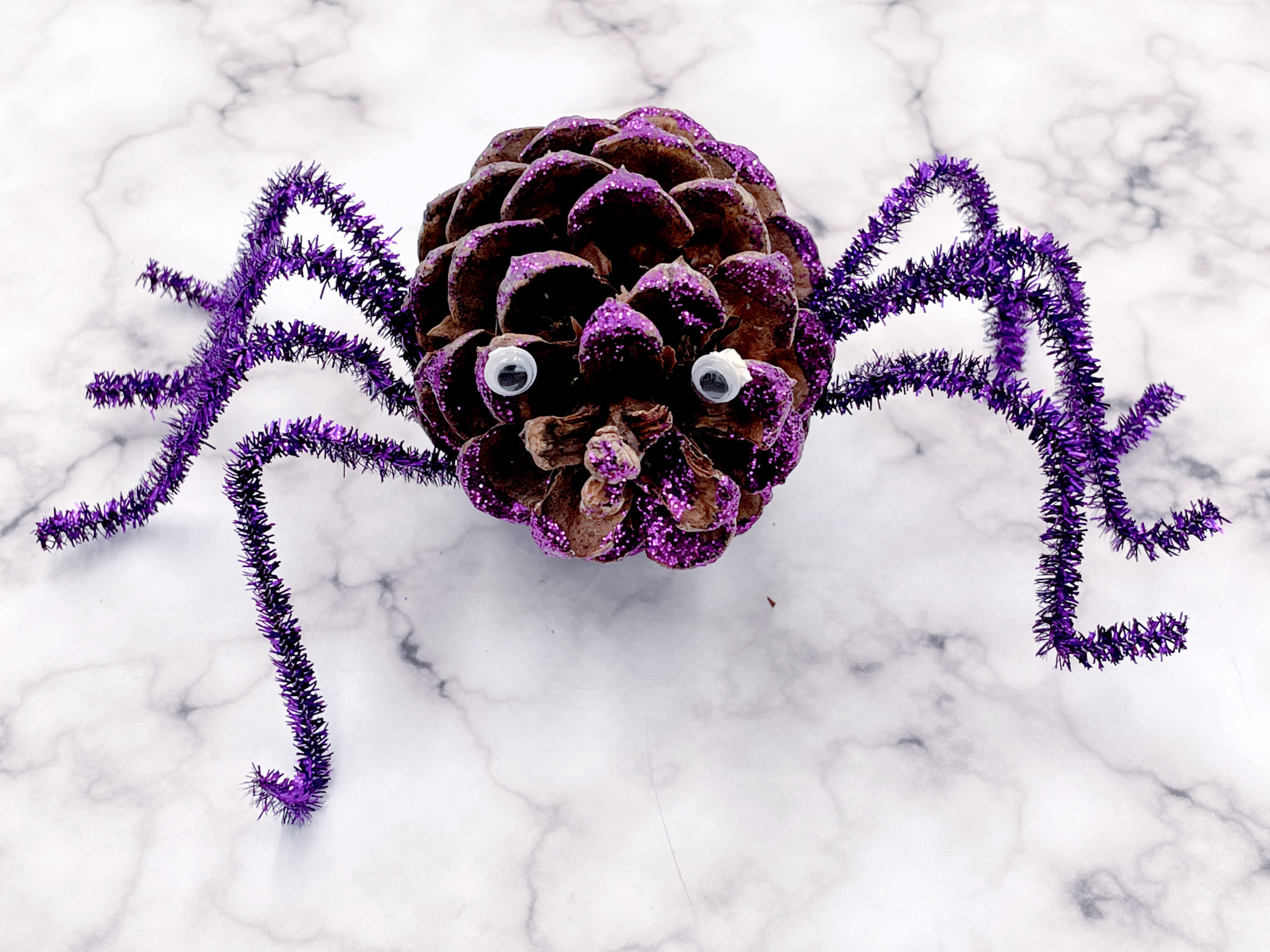 Spooky Pinecone Spider - A Nation of Moms