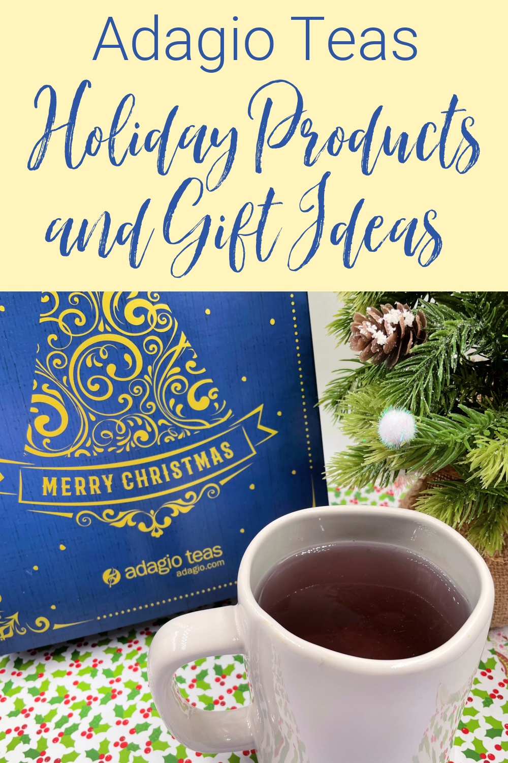Adagio Teas Holiday Products & Gift Ideas - A Nation of Moms