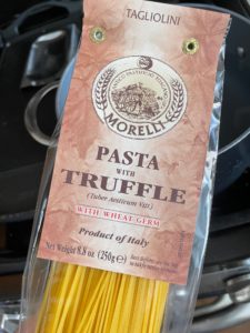 Truffle Pasta with Mushrooms & Spinach - A Nation of Moms