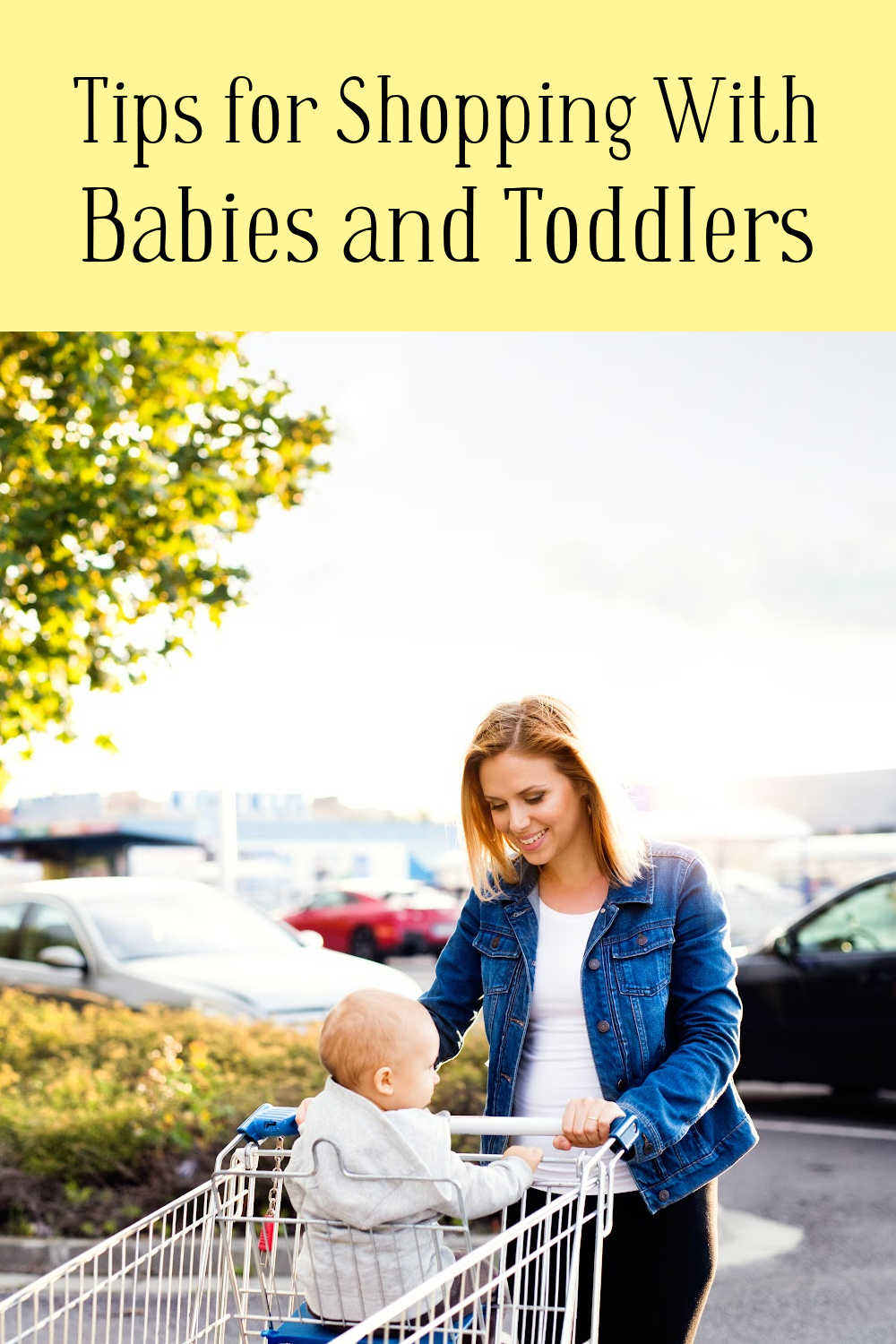 Tips for Shopping with Babies and Toddlers - A Nation of Moms